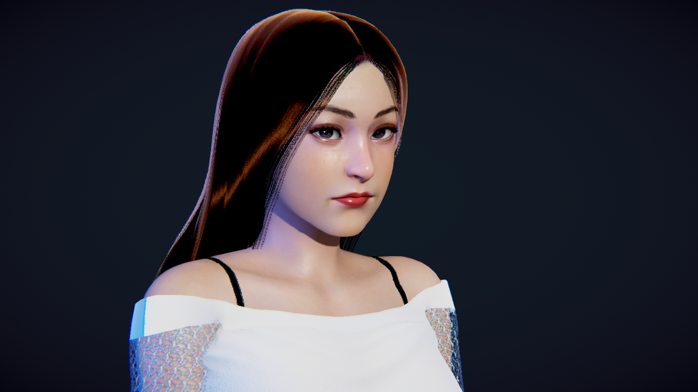 Idol3D's Girl (Character Name "REQ.12")