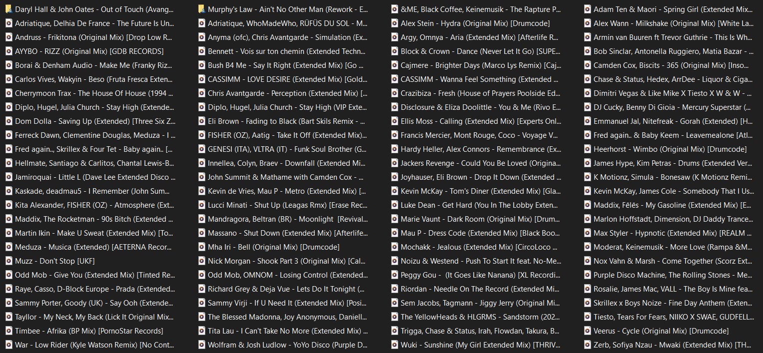 BEATPORT TOP 100 (Jan 2024)