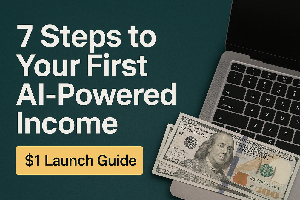 7 Steps to Your First AI-Powered Income