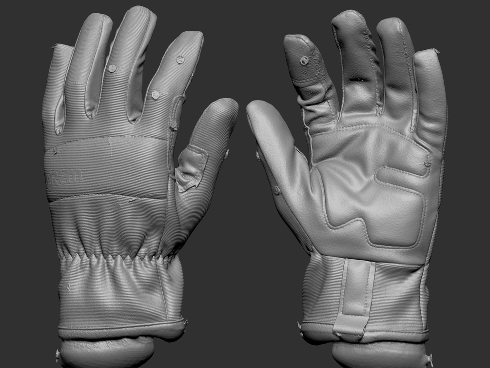 RAW LASER SCAN: Working Glove 01