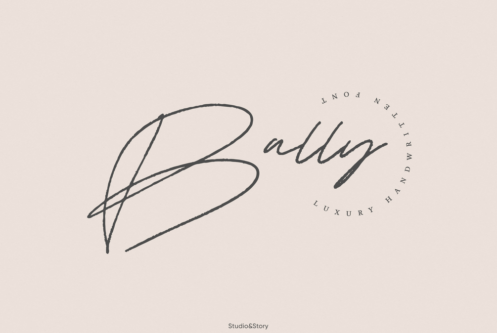 Bally | Script Font