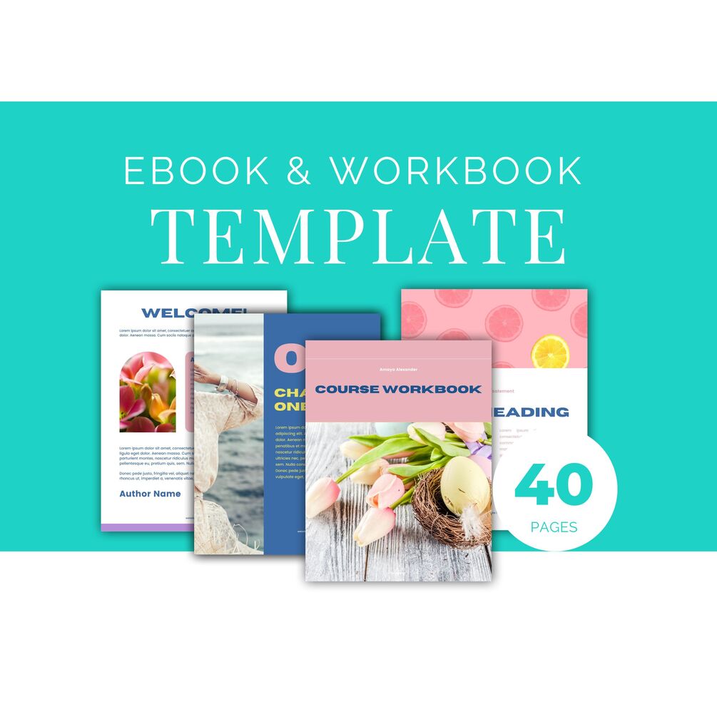 Summer Fun Ebook & Workbook Template, Editable in Canva for Students ...