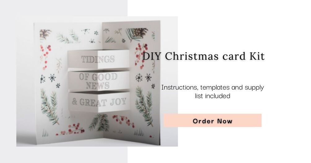 DIY Christmas Card Kit