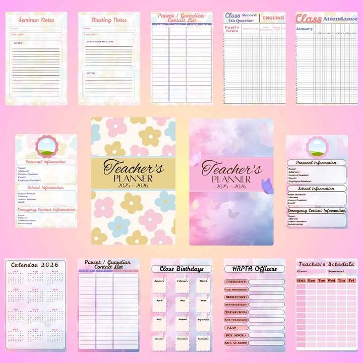 Maximize Teaching Success with a Smart Teacher's Planner