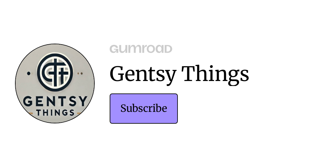 Gentsy Things