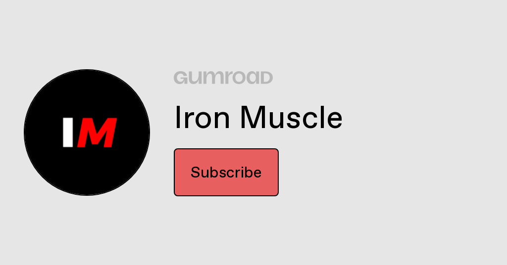 Iron Muscle