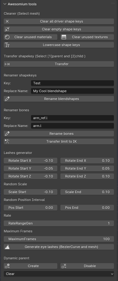 Awesomium tool Blender plugin