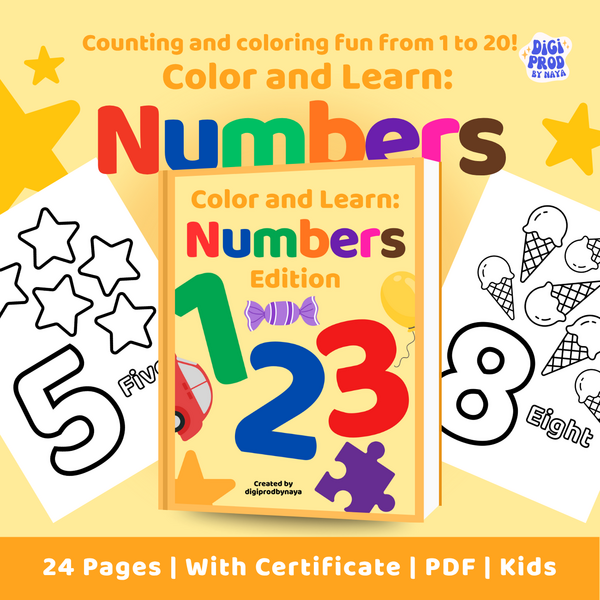 Color and Learn: Early Learning Bundle