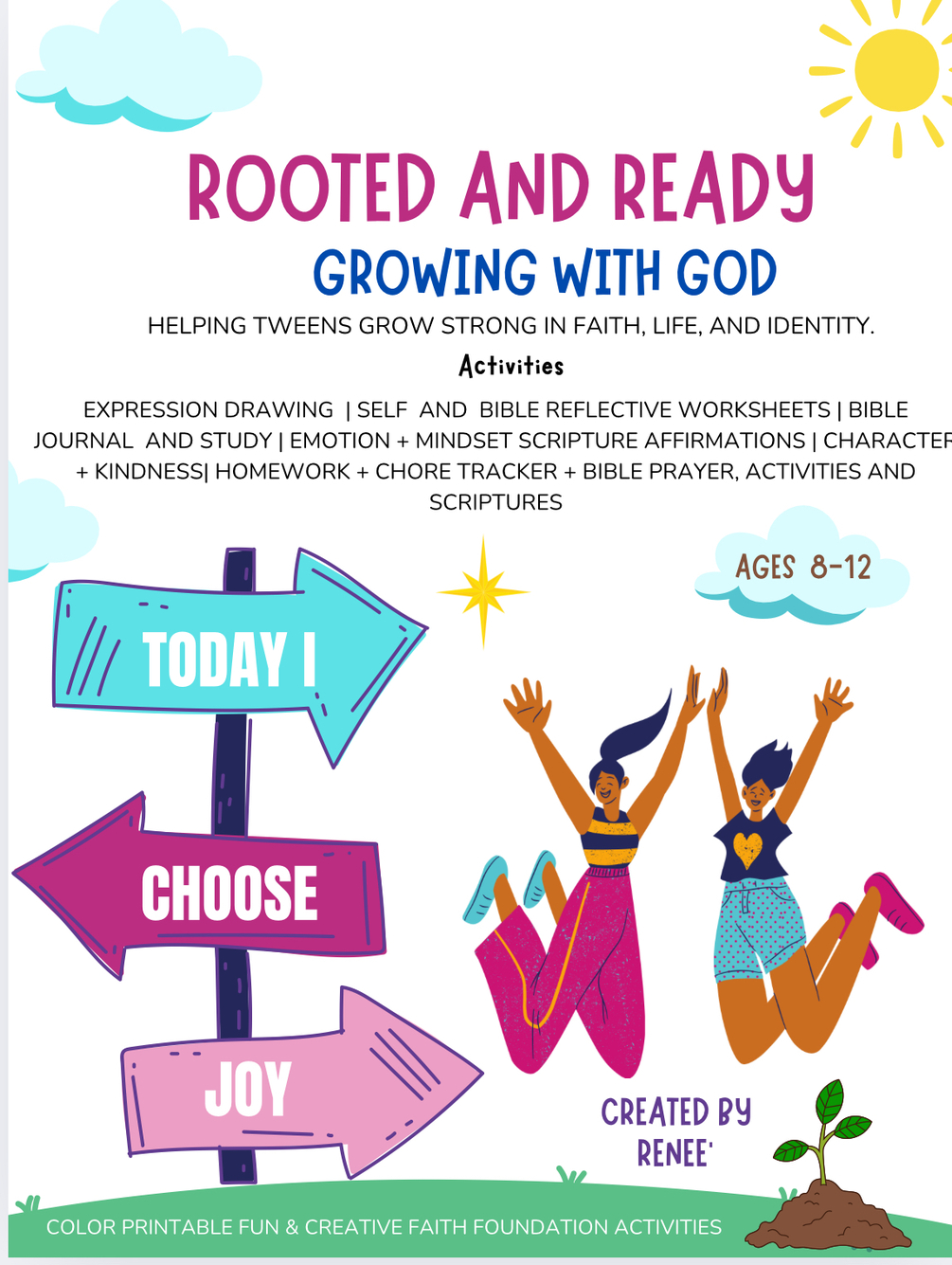 Rooted & Ready Growing with God | Tween Life