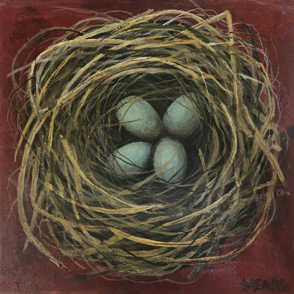 'Timing' | 12" x 12" painting on canvas