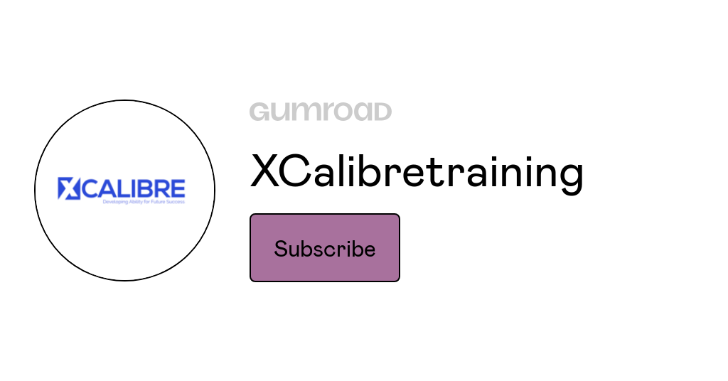 XCalibretraining