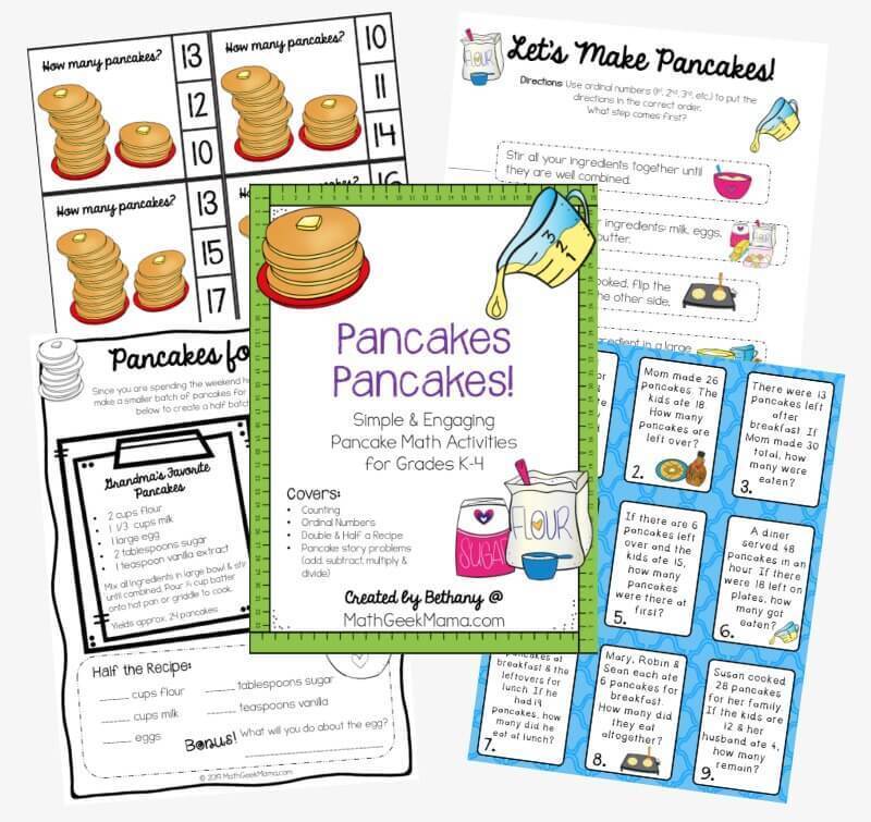 Pancakes, Pancakes: Real Life Math for Kids