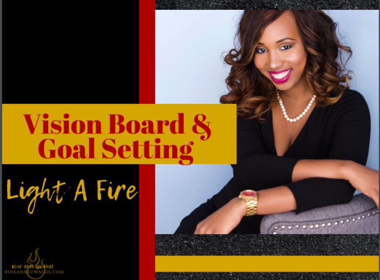 FREE Vision Board Worksheet