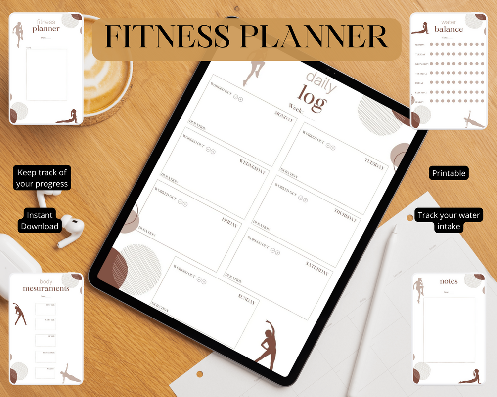 All-in-one Fitness Planner