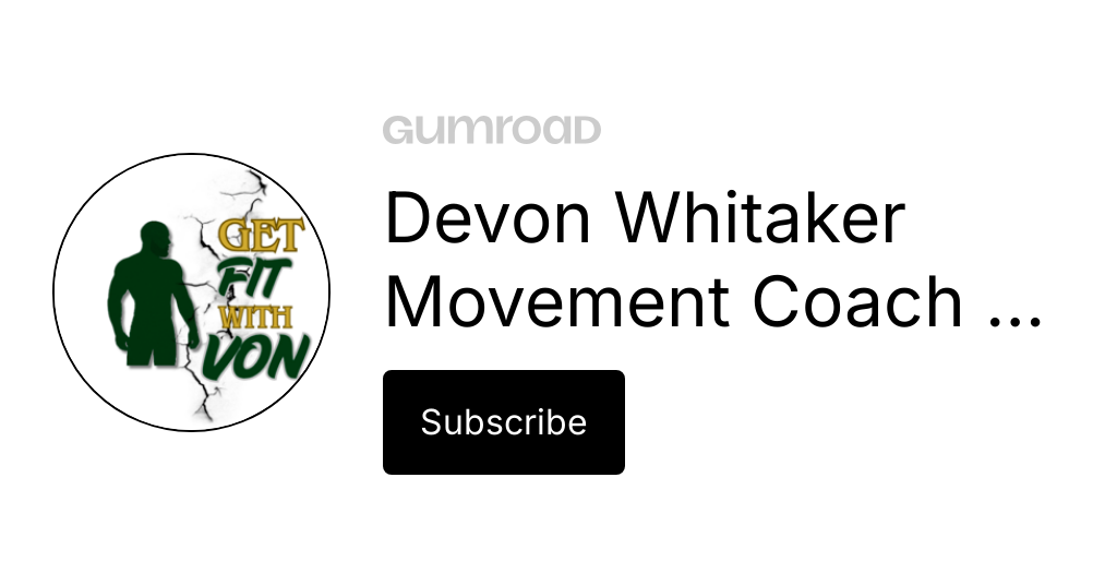 Devon Whitaker Movement Coach & Wellness Author