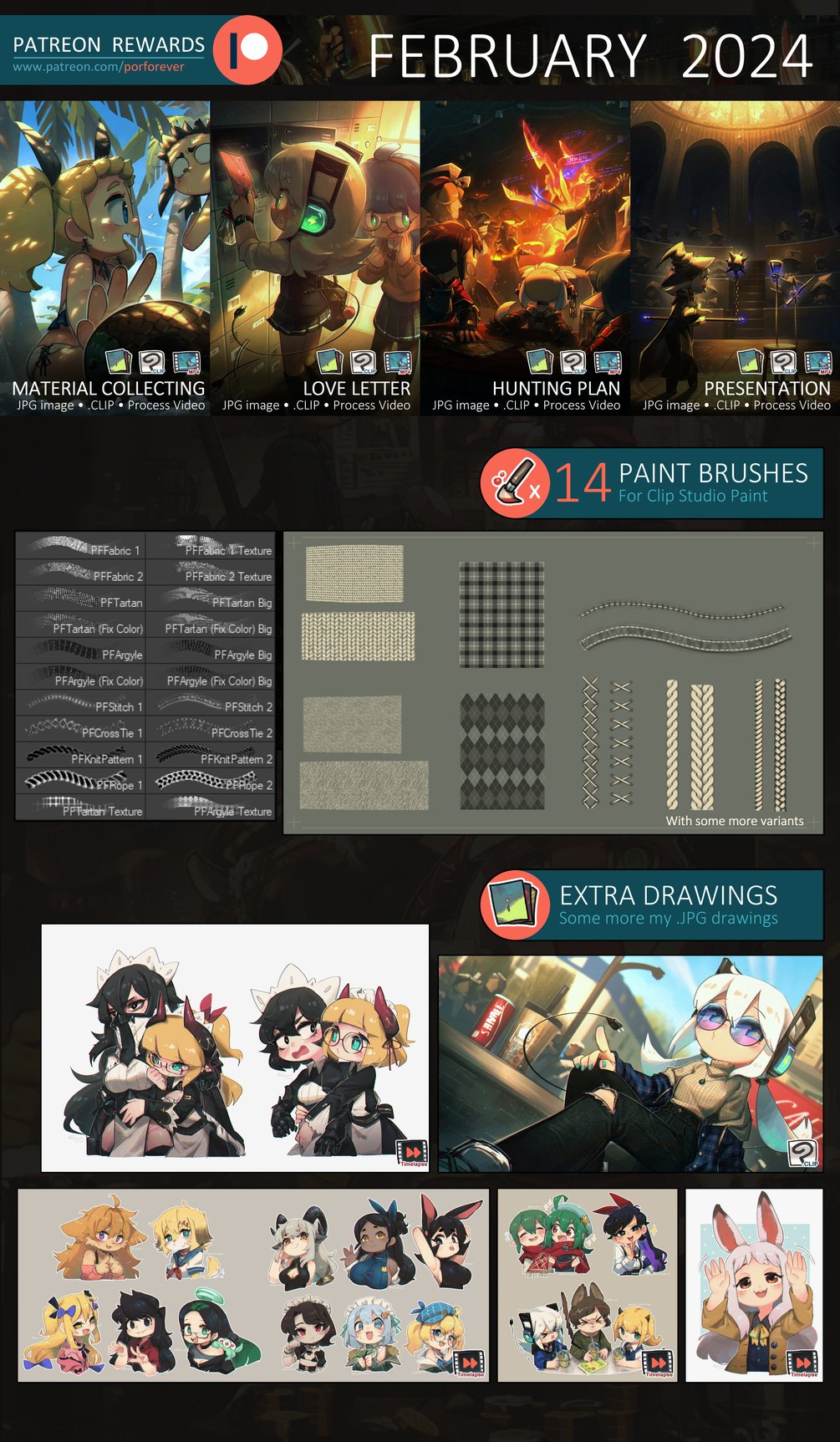 [Patreon Reward] 2024 February