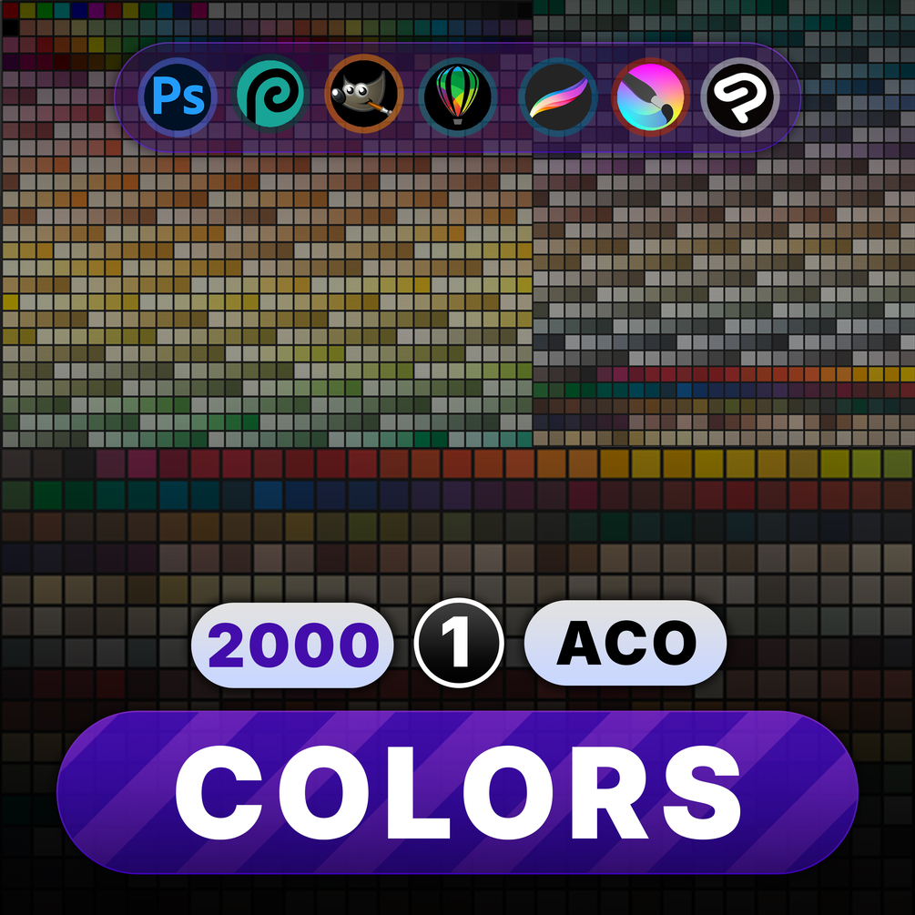 MEGA COLORS PACK #1 | 2000+