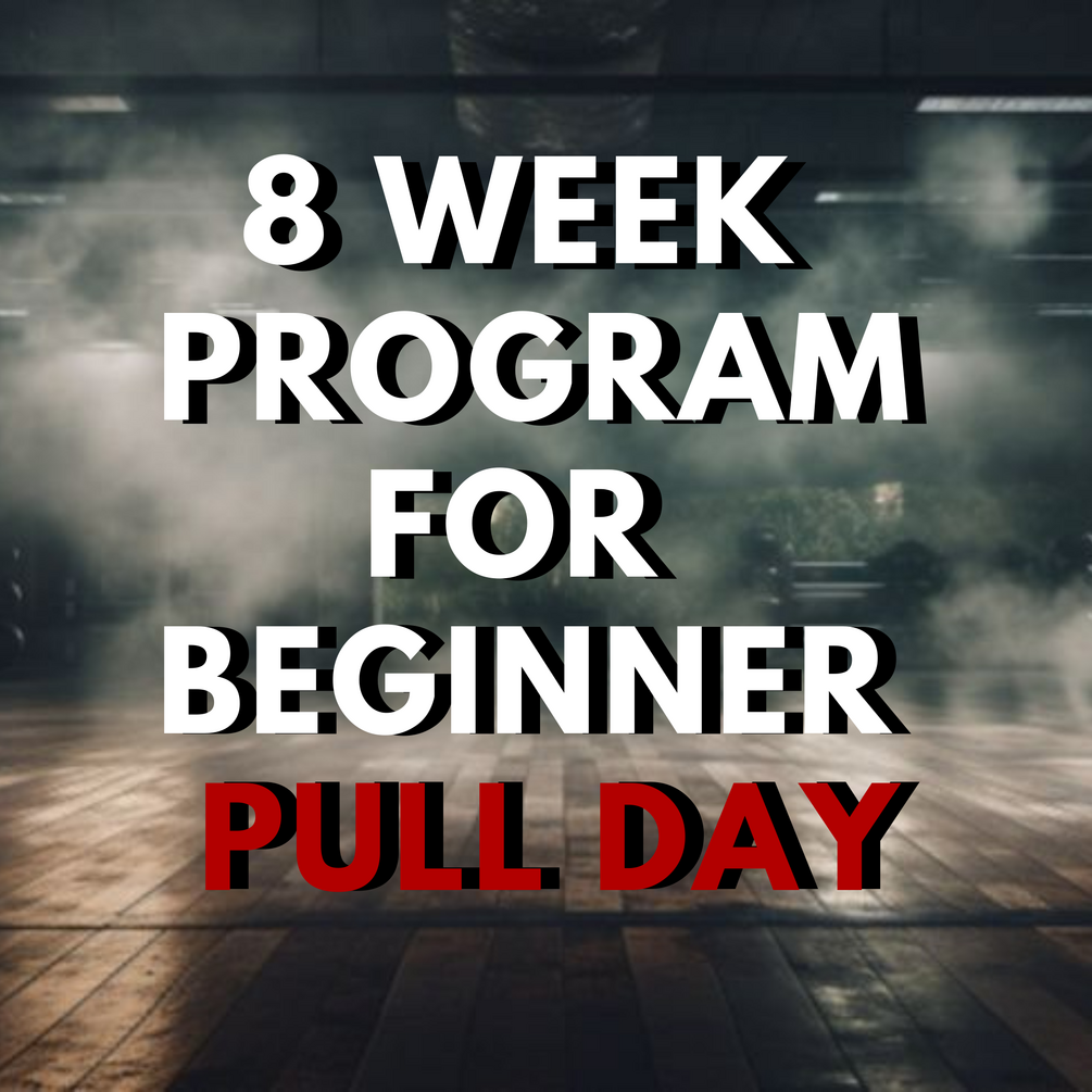 PULL DAY , 8 week program for beginner