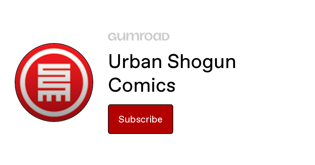 Urban Shogun Comics