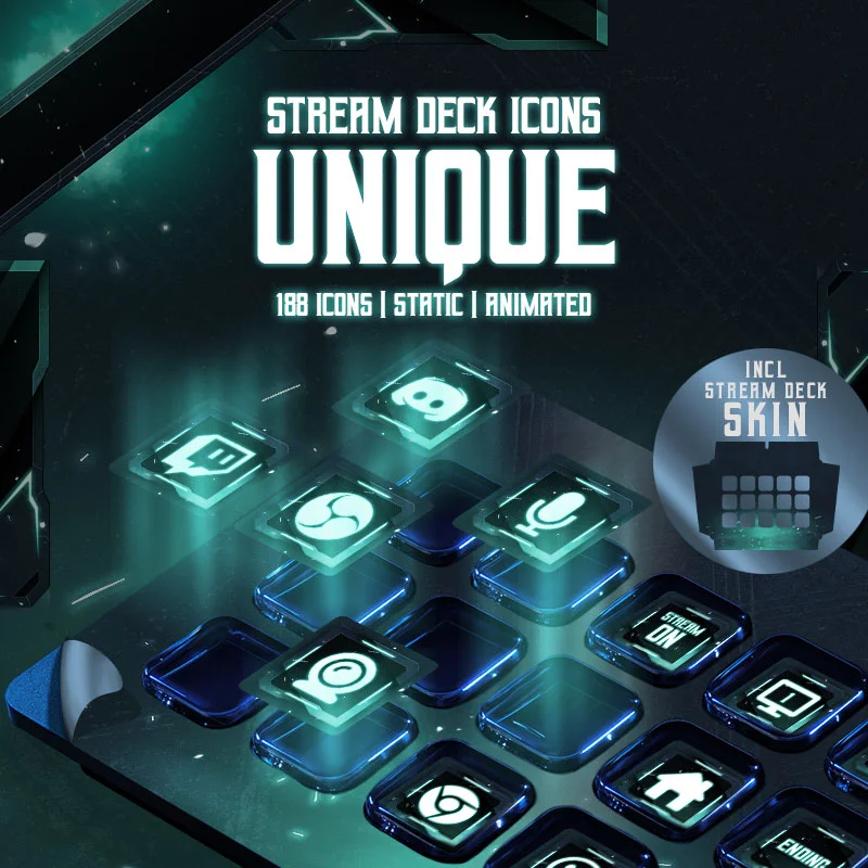 Unique Stream Deck Icons