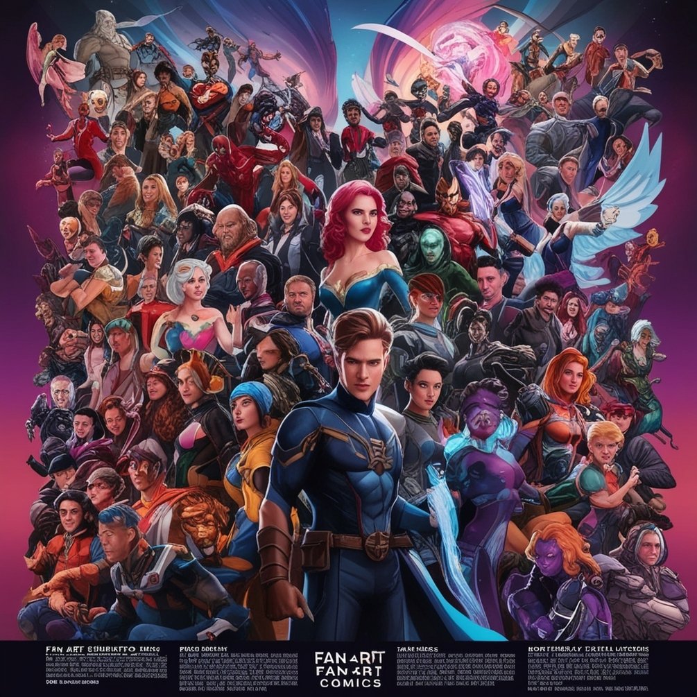 : Dive Into the Marvelous World of Comics Fan Art! 💥🎨 #comicfanart # ...