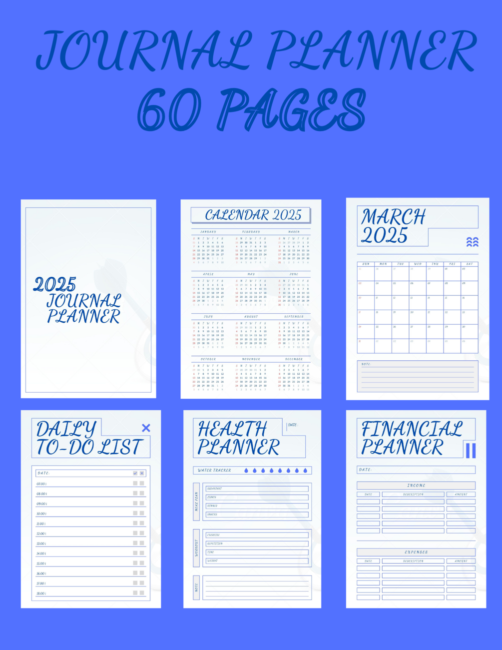 "🌟 Elegant Daily Planner – Organize Your Time & Achieve Your Goals ...