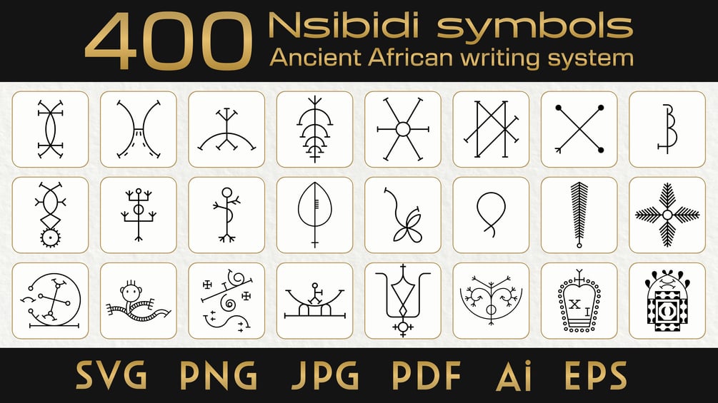 400-nsibidi-symbols-bundle-ancient-african-writing-system-vector-pack