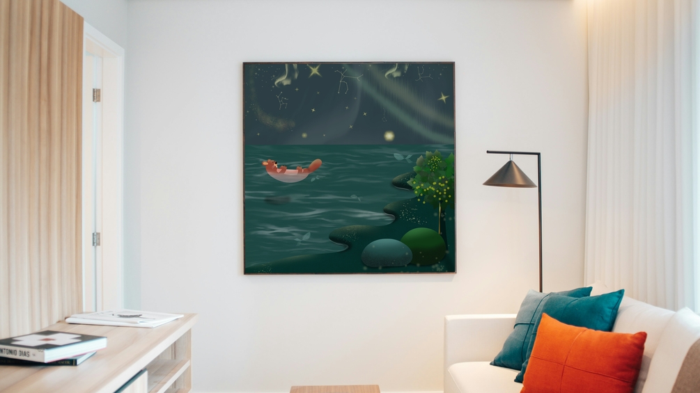 Starry Skies and A Chill Beaver