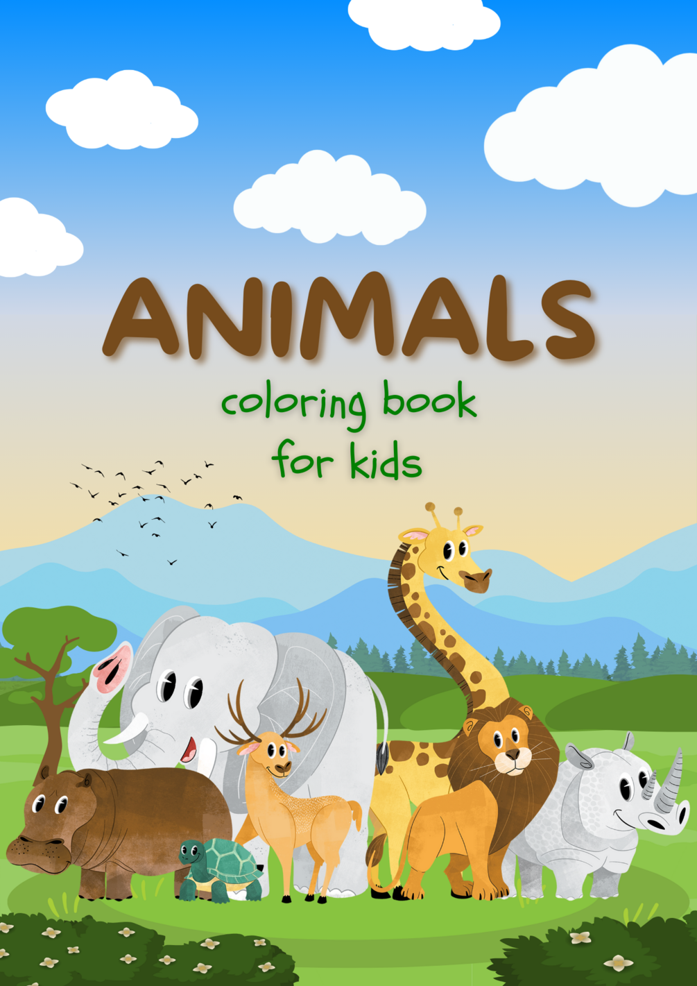 Animals Coloring Book for kids