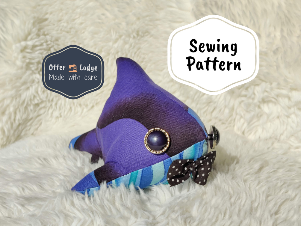 Easy Shark Sewing Pattern and Tutorial
