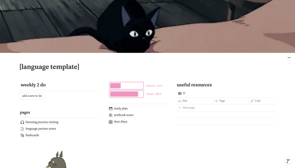 Japanese Notion Template