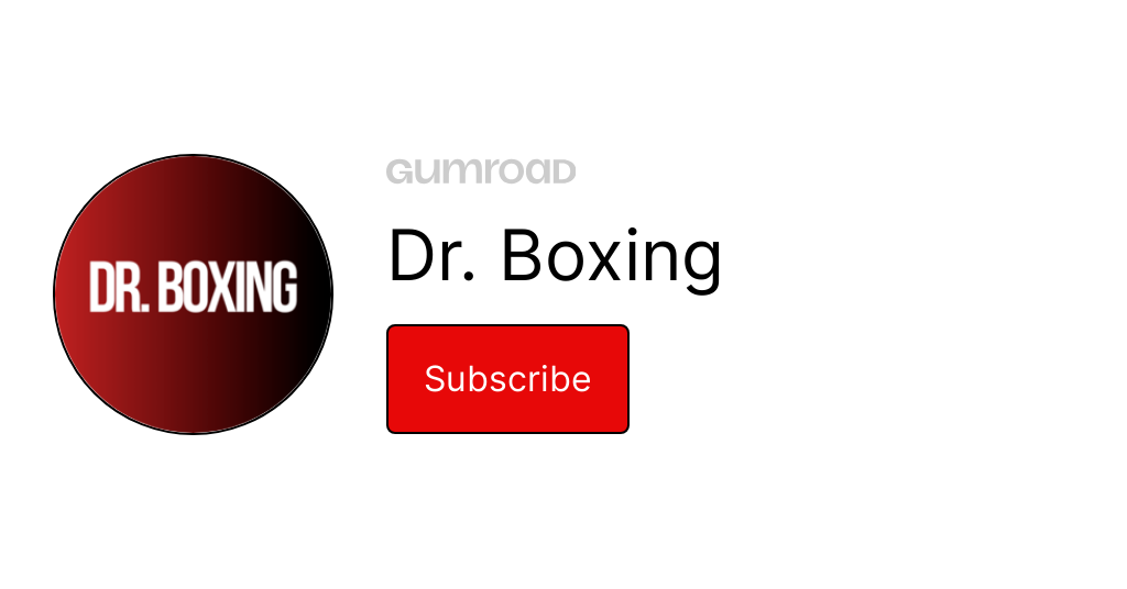 Dr. Boxing