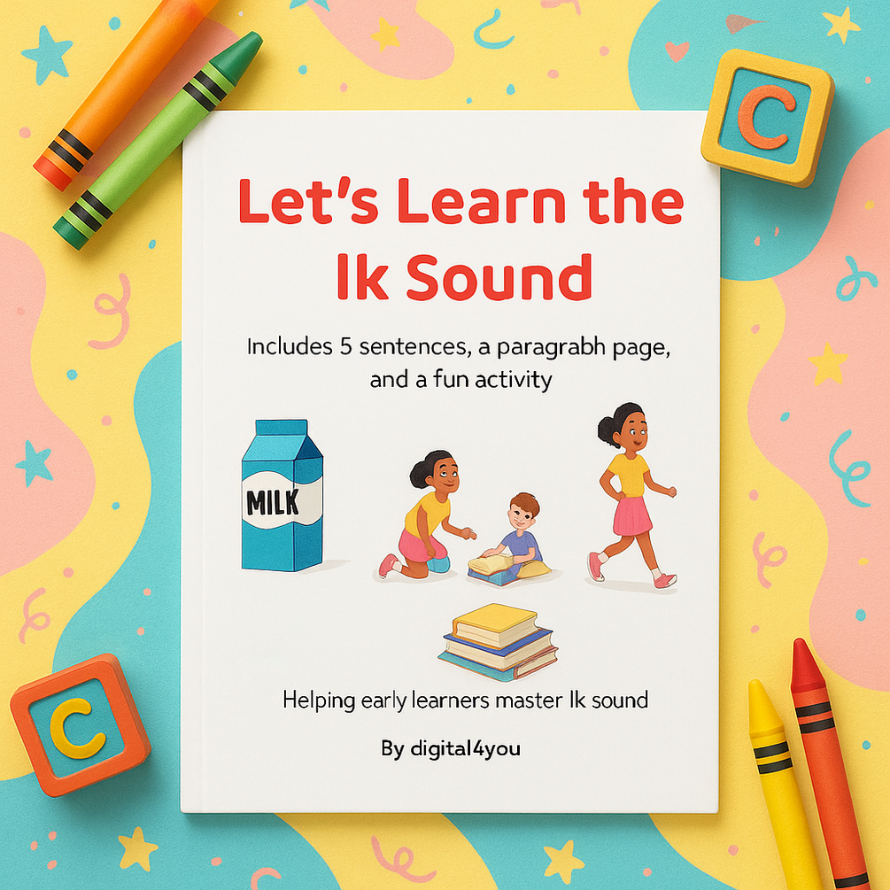 LK Sound Phonic Book (Printable)