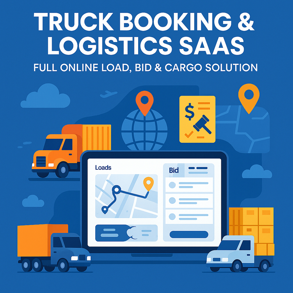 Online Load,Truck Booking & Lorry,Bid,Cargo,Logistics Transport ...
