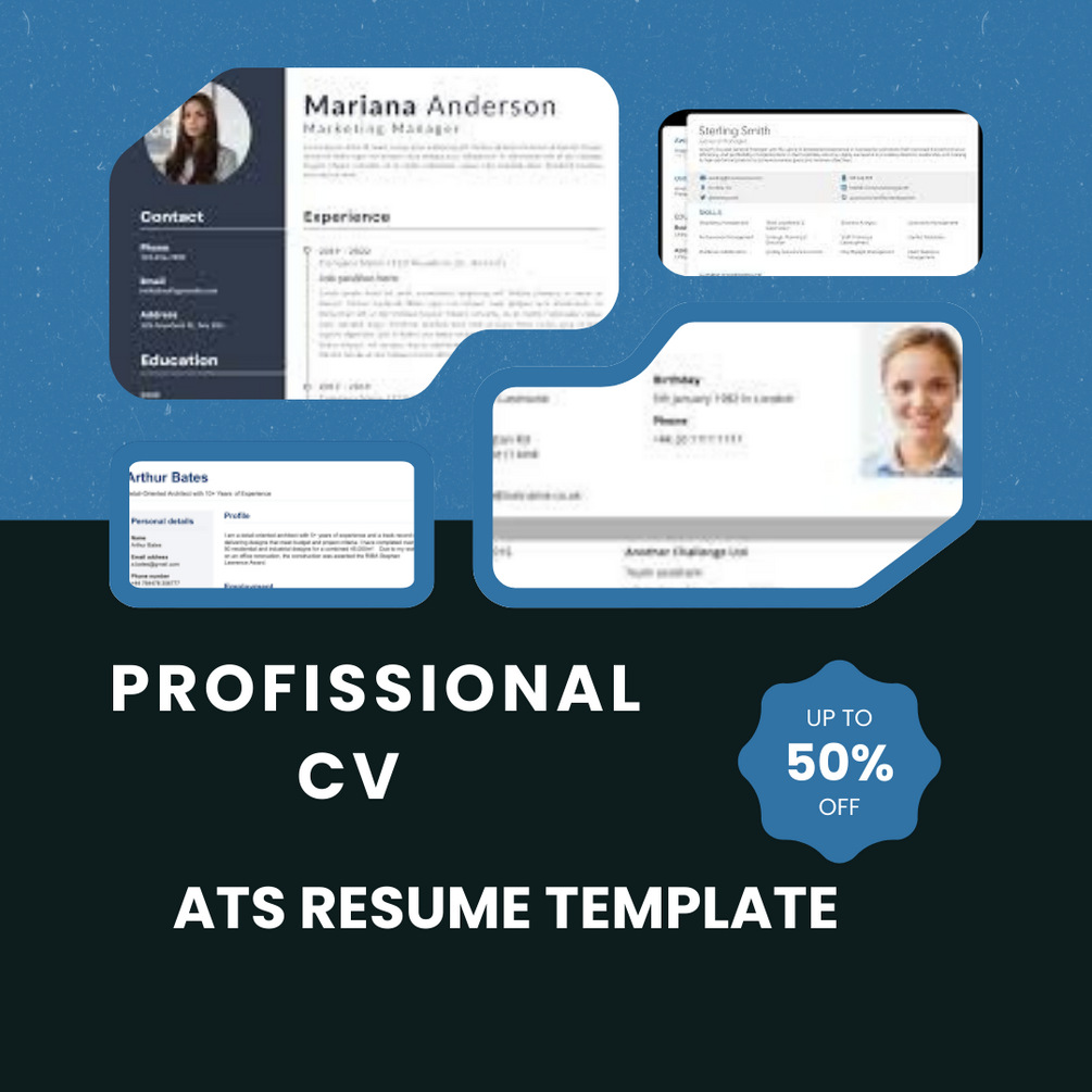 Professional CV " ATS Resume Template"