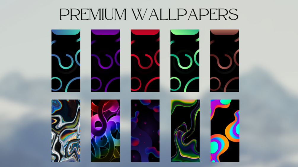 Rainbow Rhythms Wallpaper Pack