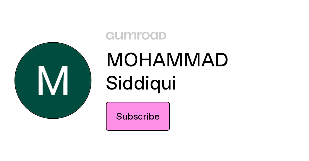 MOHAMMAD Siddiqui