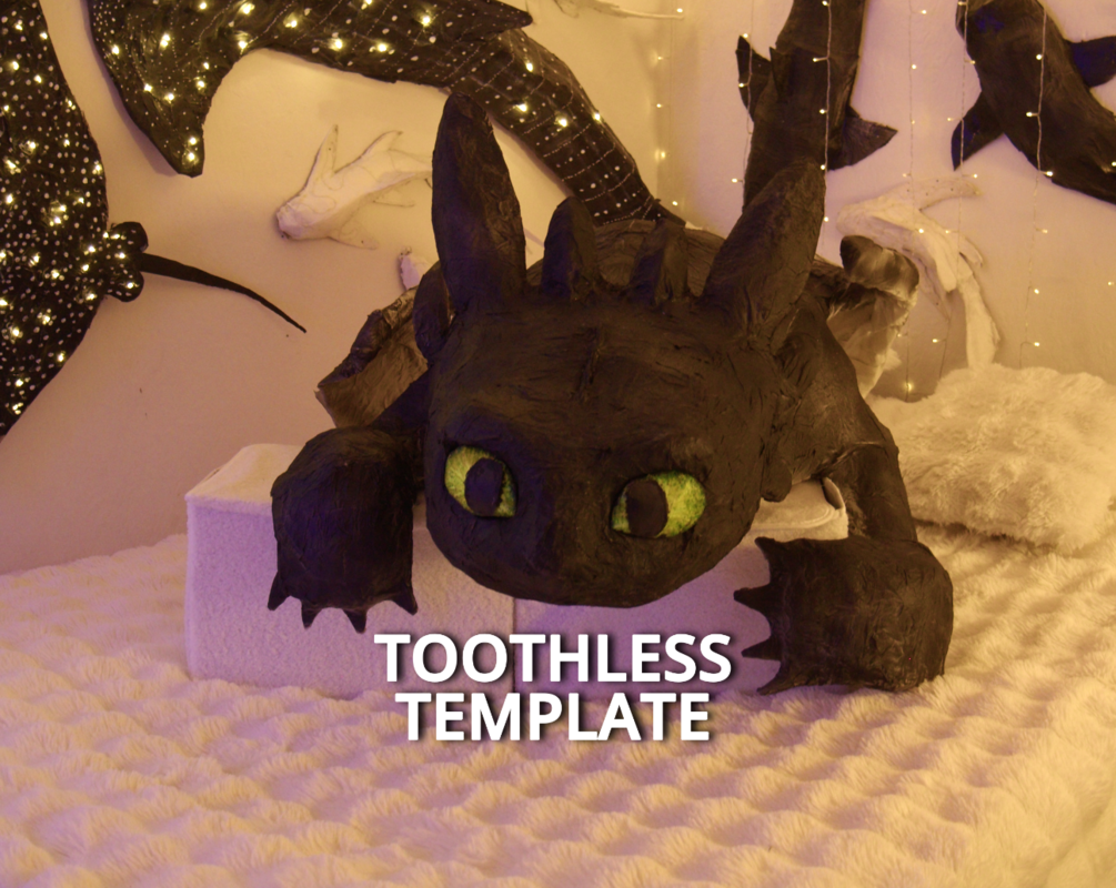 Toothless Template (head only)