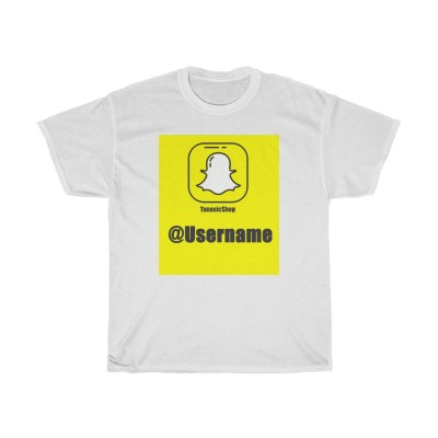 Snapchat T-shirt (custom)
