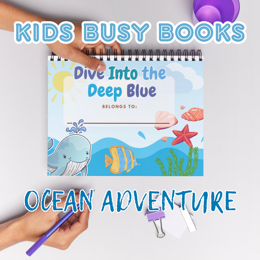 Ocean Adventure Kids' Busy Books