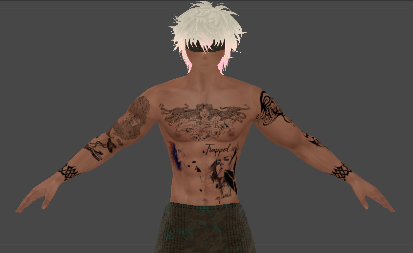 Male Skin Edit 1 - Trapped Inside My Head