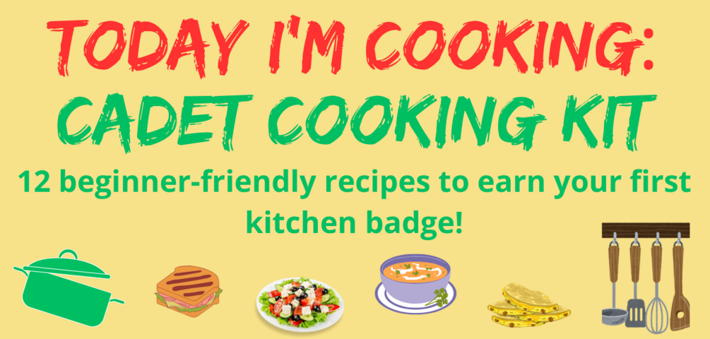 Cadet Cooking Kit – Printable Cooking Starter Pack for Teens