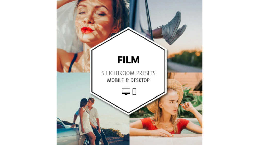 5 Lightroom Presets | Film Theme | Mobile and Desktop Compatible ...