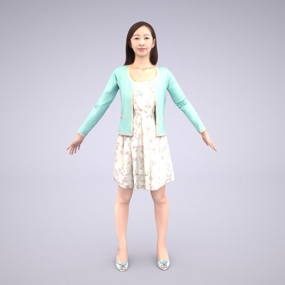 Animated 3D-People 092_Aya