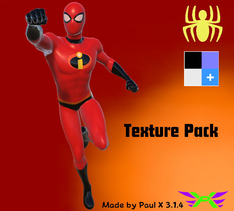 [VRC] The Lair Male "Incredible" suit Textures