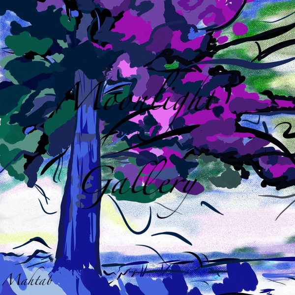 Digital Painting - Tree