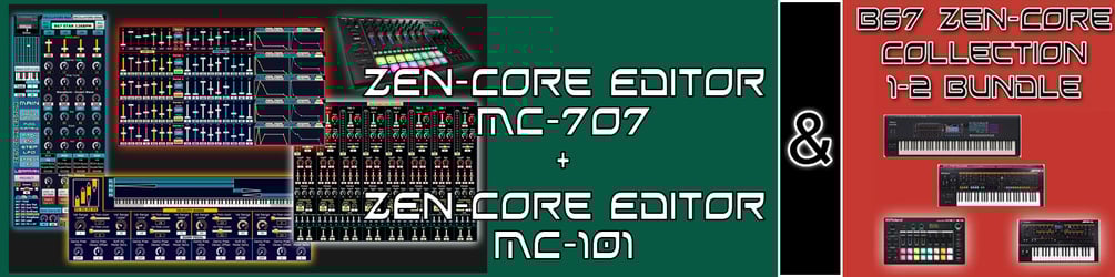 ZEN-Core Editor Librarian for MC-101 + ZEN-Core Editor Librarian for MC ...