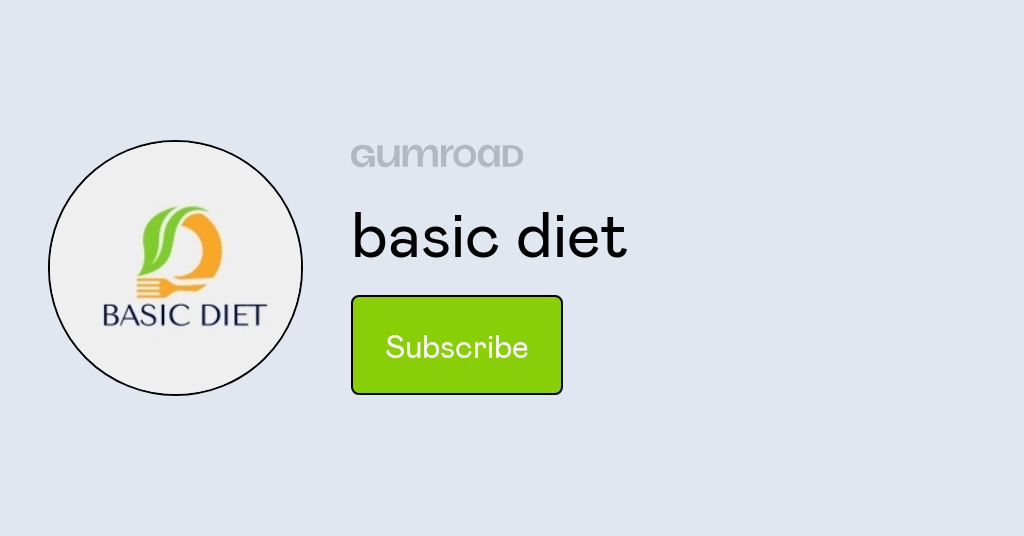 basic diet