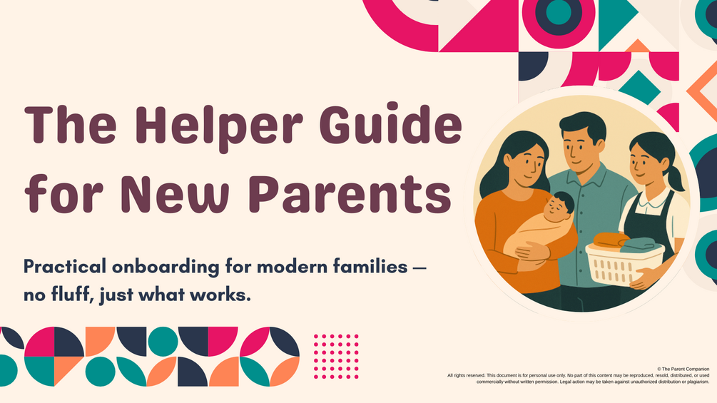 The Helper Guide for New Parents