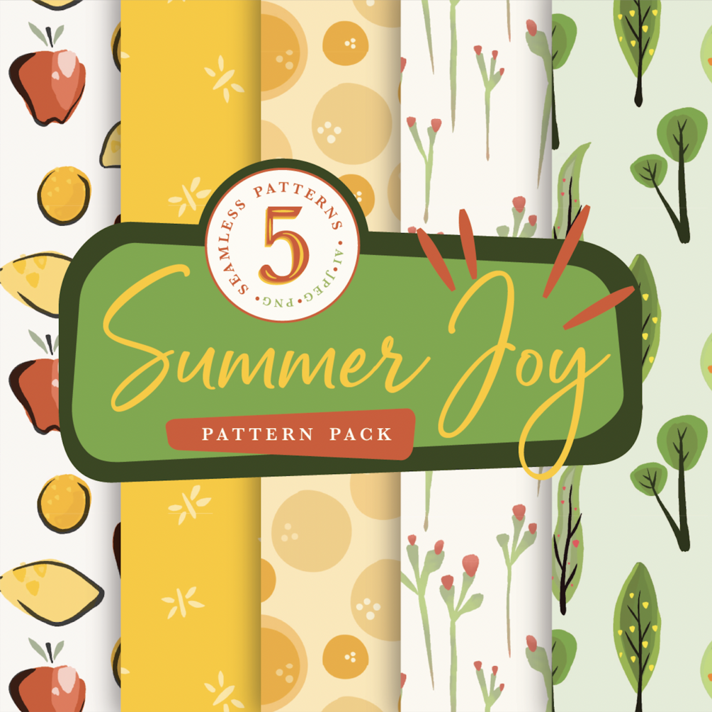 Summer Joy {Seamless Pattern Pack}